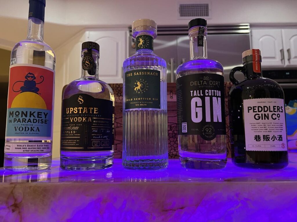 Ever-So-Tasty Vodka And Gin Reviews: Monkey In Paradise, Upstate, Tall ...